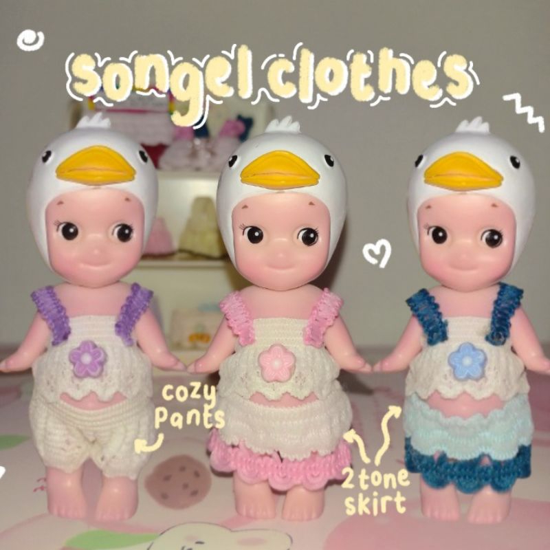 Jual sonny angel clothes: baju rok dress outfit sonny angel (sudah ...