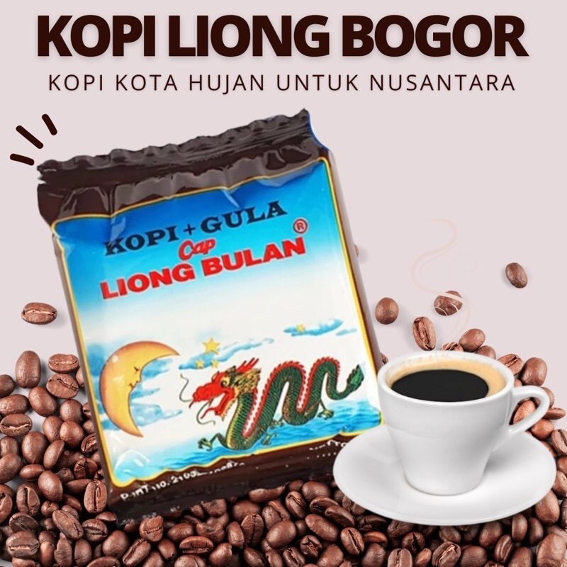Jual Kopi liong bulan+Gula kopi khas bogor yang terbuat dari biji kopi ...
