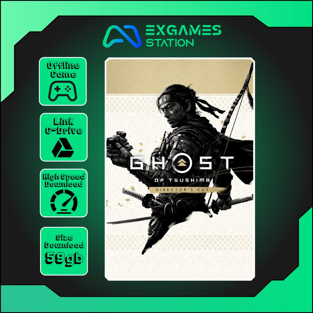 Jual Ghost Of Tsushima Director Cut | Game Offline Seru PC Dan Laptop ...
