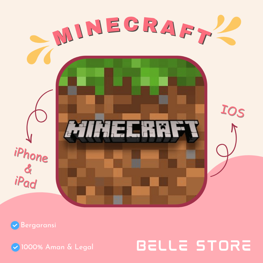 Jual MINECRAFT IOS (ORIGINAL) | Shopee Indonesia
