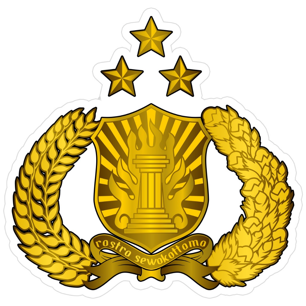 Jual STIKER VINYL LOGO TRIBRATA POLISI / POLRI KISS CUT | Shopee Indonesia