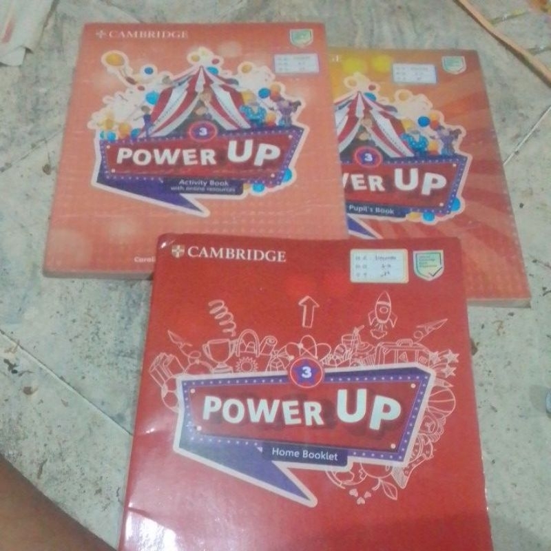 Jual power up 3 cambridge original (3buku) | Shopee Indonesia