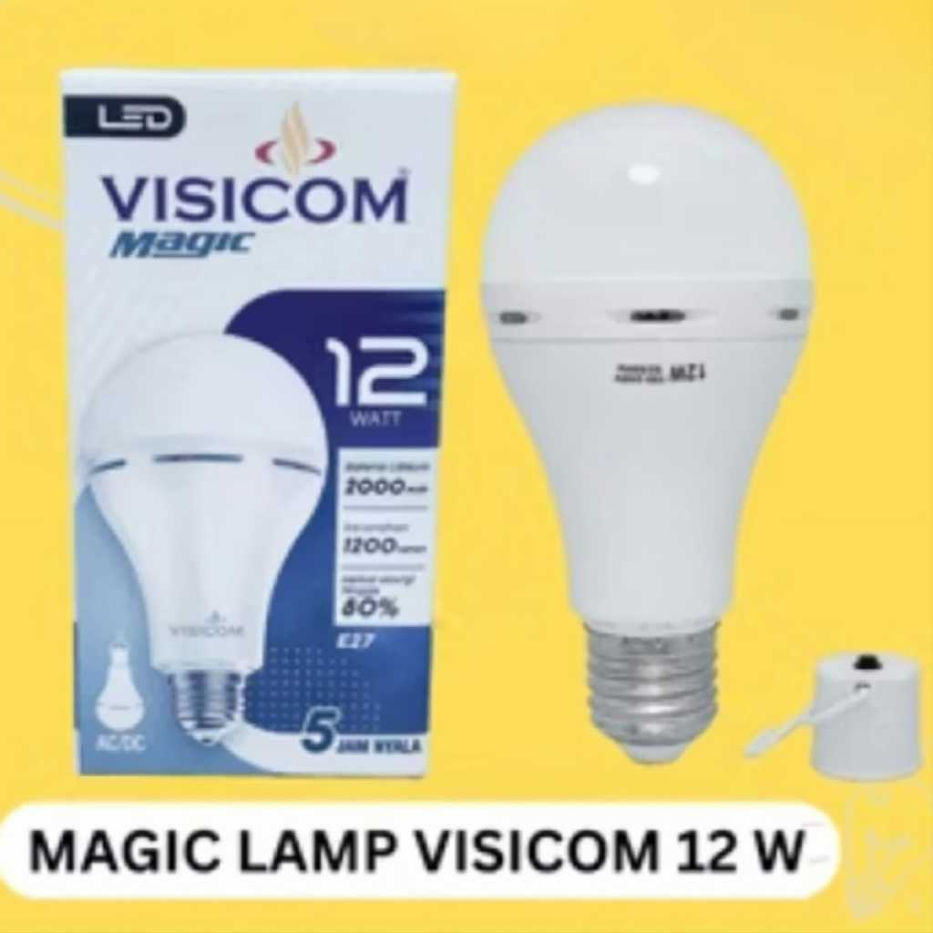 Jual Magic Visicom 12 watt, Lampu Led Emergency, Lampu Darurat, Lampu AC-DC Garansi 1 Tahun ...
