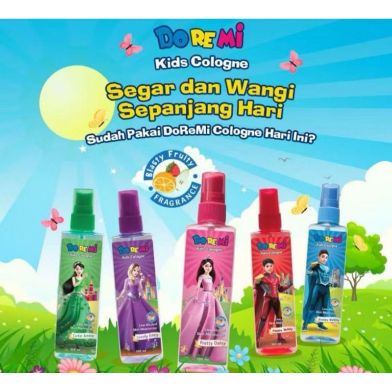 Jual DOREMI COLOGNE PARFUM ANAK 60ML | PARFUM BABY | PARFUM MURAH ...
