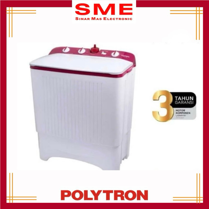Jual Mesin Cuci POLYTRON 2 Tabung 8 Kg | Shopee Indonesia