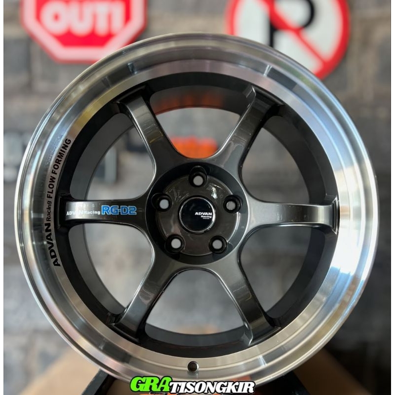 Jual velg mobil ring 18 ADVAN RG D2 LEBAR 9,5 velg racing r18 velg mobil racing Innova Reborn ...