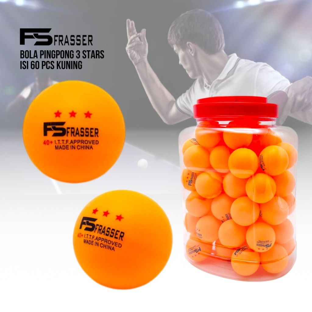 Jual Bola Pingpong Bola Tenis Meja ABS BLPP 01 | Shopee Indonesia
