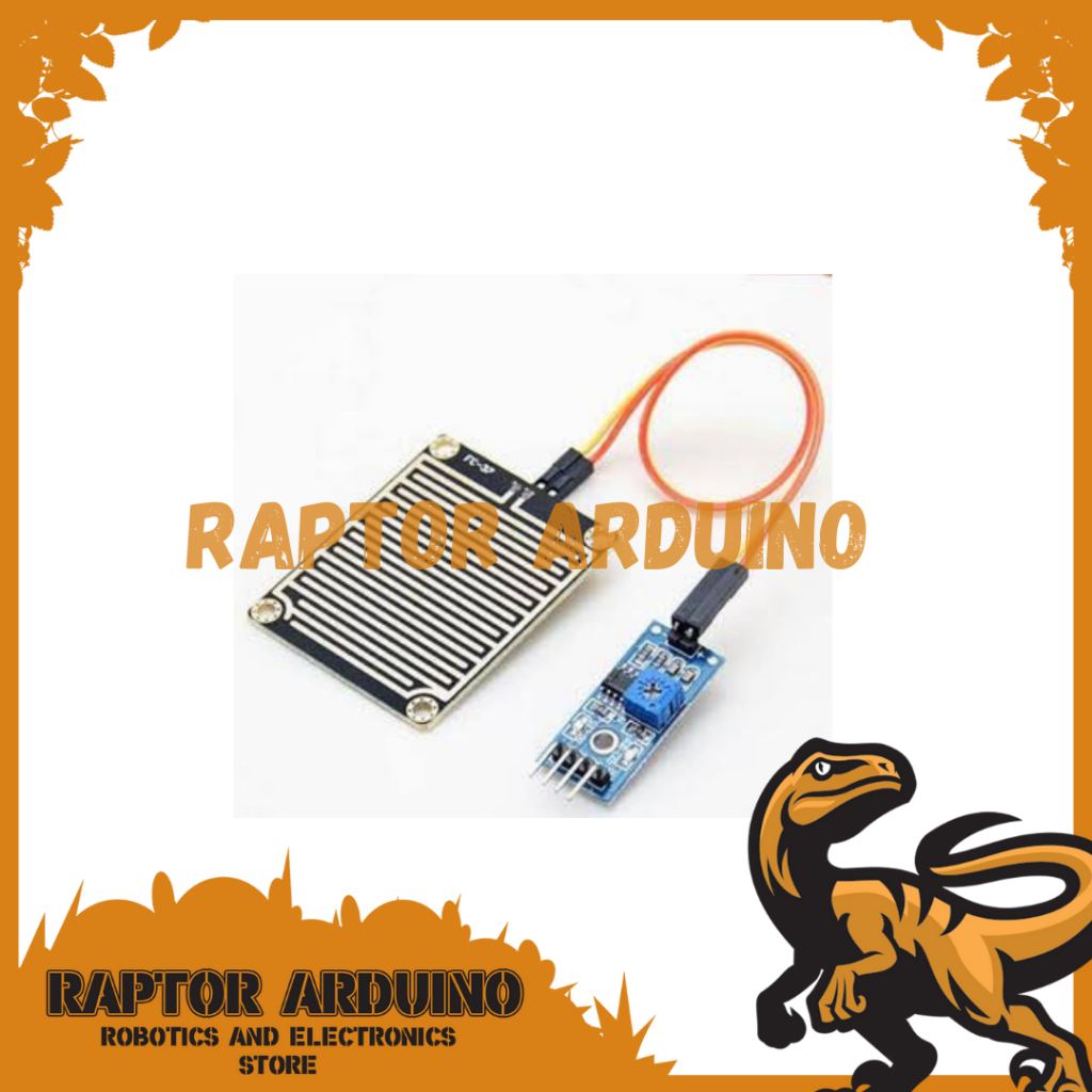 Jual MD0127 MD-0127 Rain Sensor Hujan Cuaca Air Arduino Raspberry Pi ...