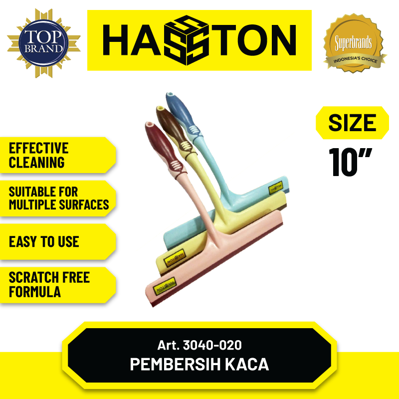 Jual Hasston Pembersih Kaca Banyak Warna / Glass Wiper (3040-020 ...