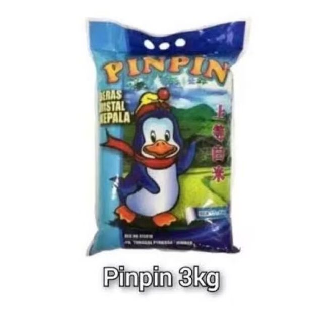 Jual Beras Pin Pin 3 x 3kg | Shopee Indonesia