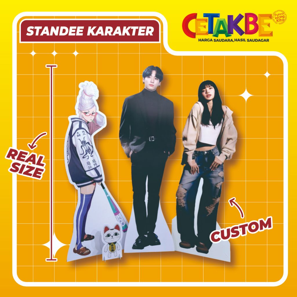 Jual STANDEE HUMAN - IDOL KPOP - ANIME - BAHAN IMPRA 3 MM KOKOH KUAT ...