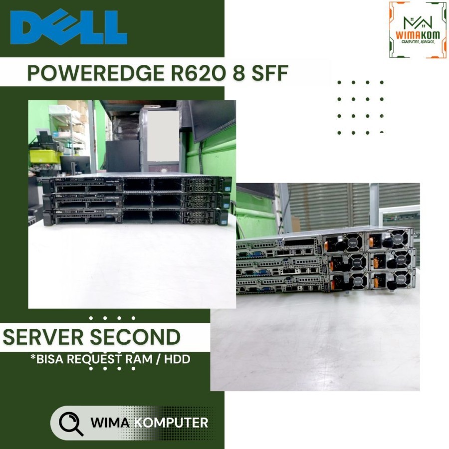 Jual DELL R620 PowerEdge Server | Shopee Indonesia