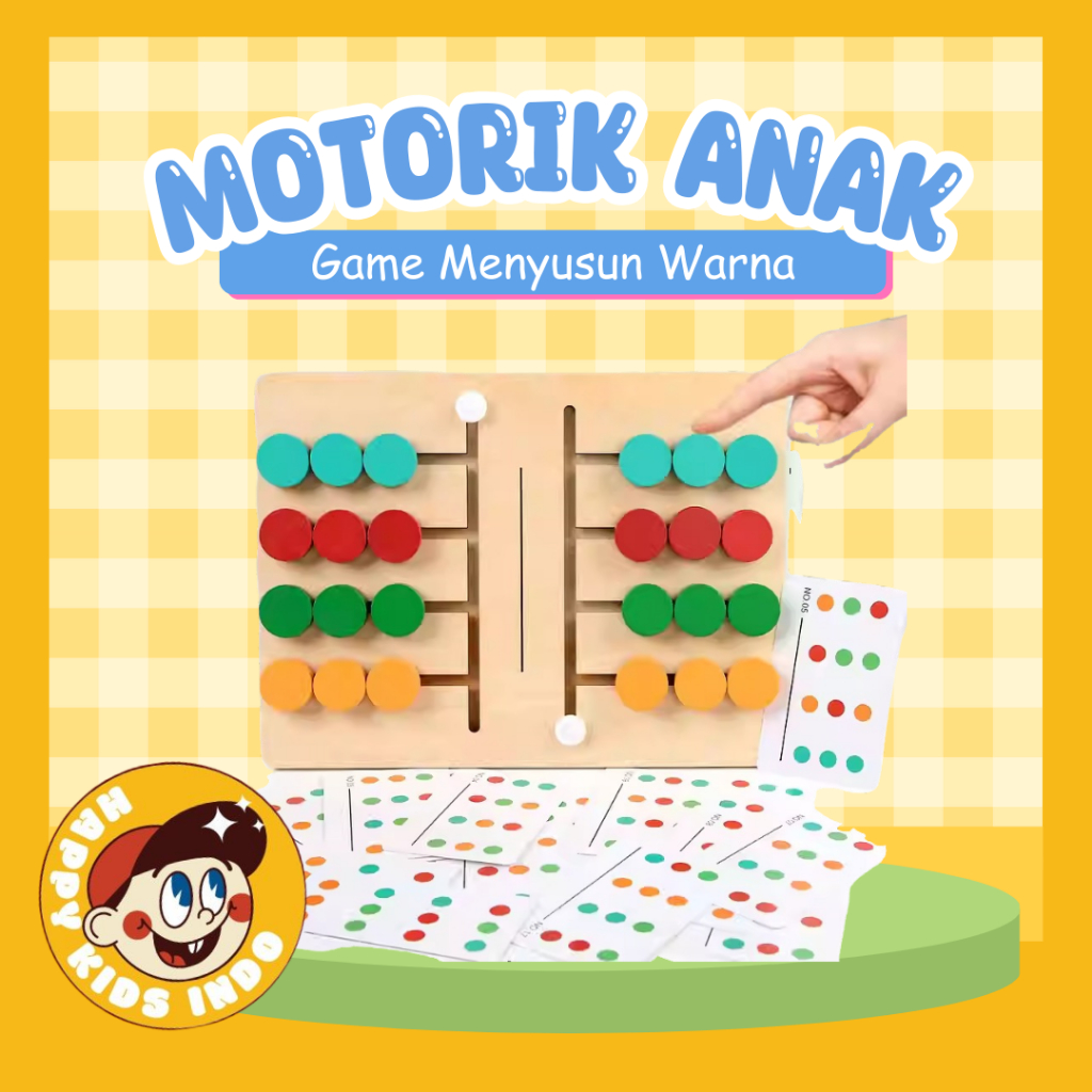 Jual Mainan Edukasi Papan Kayu Anak Sorting Board Mainan Montessori ...