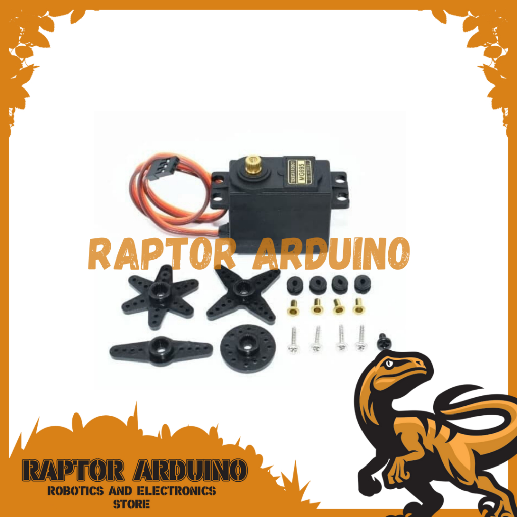 Jual MG995R MG995 MG 995 995R motor servo high torque metal gear tower pro | Shopee Indonesia