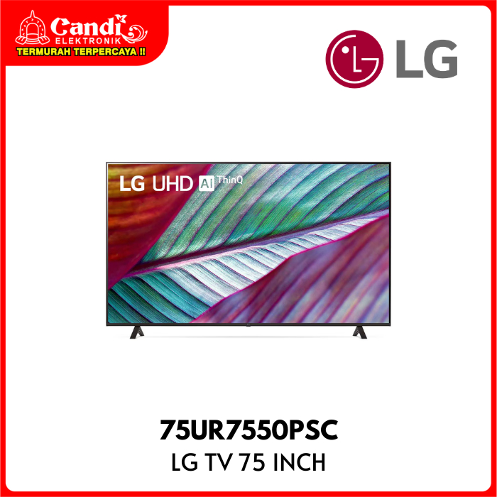 Jual TV LG 75UR7550PSC 75 Inch 4K UHD LG 75UR7550 UR7550PSC | Shopee ...
