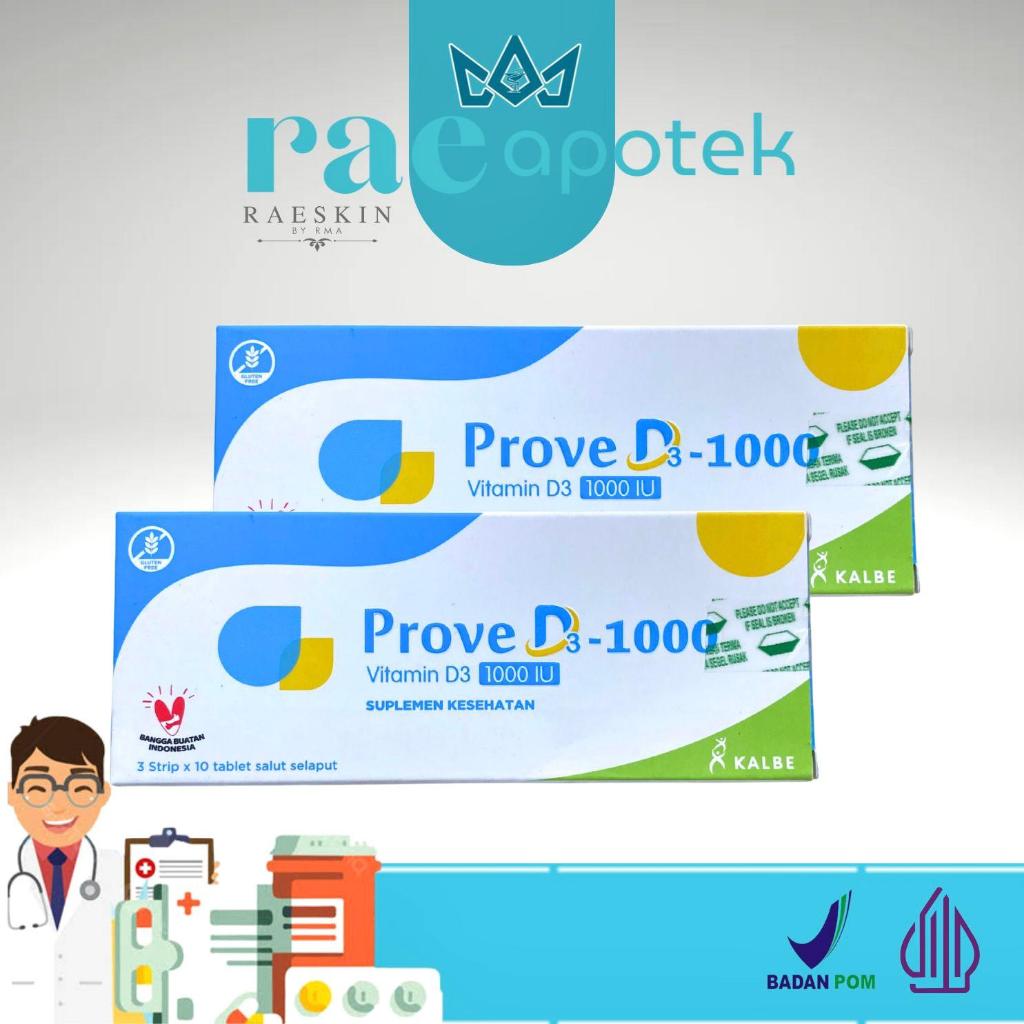 Jual Prove D3-1000 IU 30 Tablet - Vitamin D3 | Shopee Indonesia