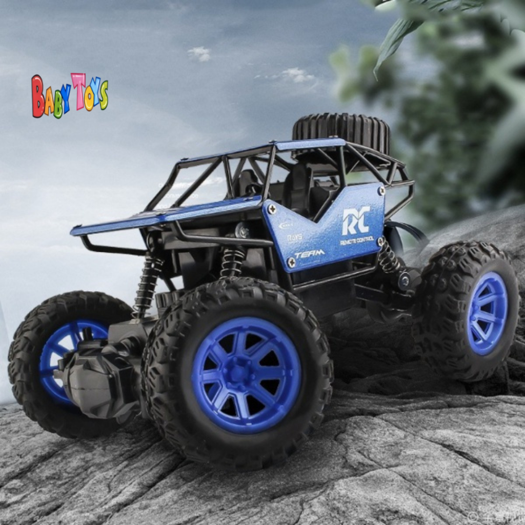 Jual BabyToys Mainan Mobil Remote Control Besar Anak RC Offroad Rock ...