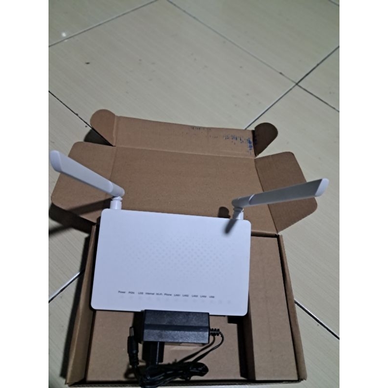 Jual ONT MODEM (New) GPON/XPON/EPON XS F609 V9 ZTE Support Omci (Paket ...