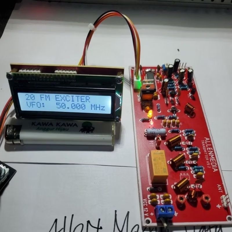 Jual SPESIAL 1 SET PLL FM TRANSMITTER DAN RECEIVER SPESIAL BRIK 50-108 ...