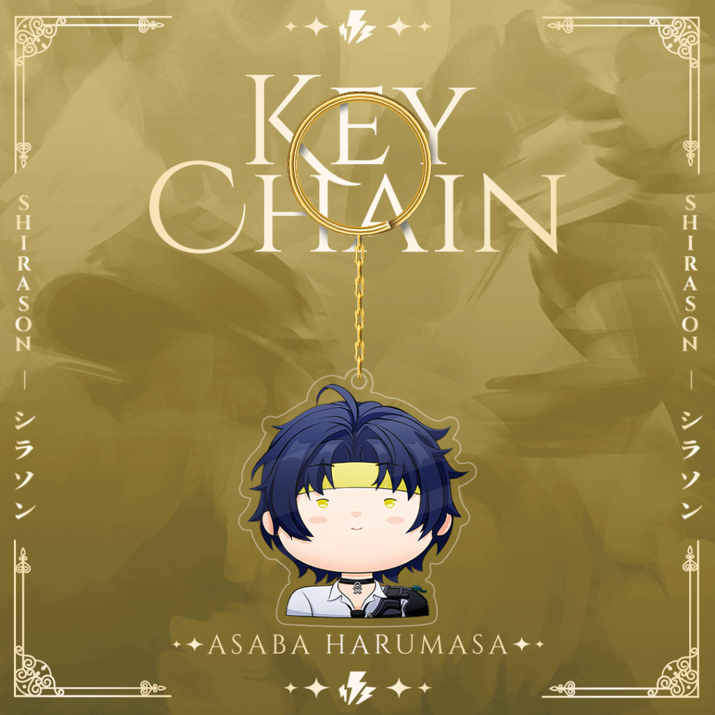 Jual Zenless Zone Zero - Asaba Harumasa Key Chain | Gantungan Kunci ...
