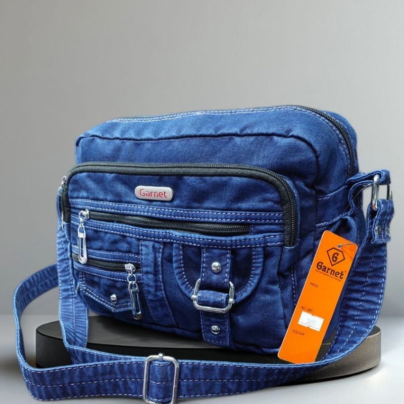 Jual Tas selendang jeans wanita bahan denim terbaik halus dan tebal uk ...