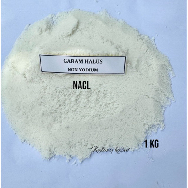 Jual Garam halus - NACL - industri non yodium - 1kg | Shopee Indonesia