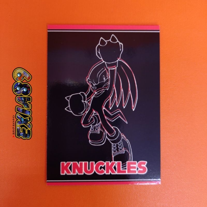 Jual Sonic The Hedgehog Official Trading Card Collection 150 - Knuckles ...