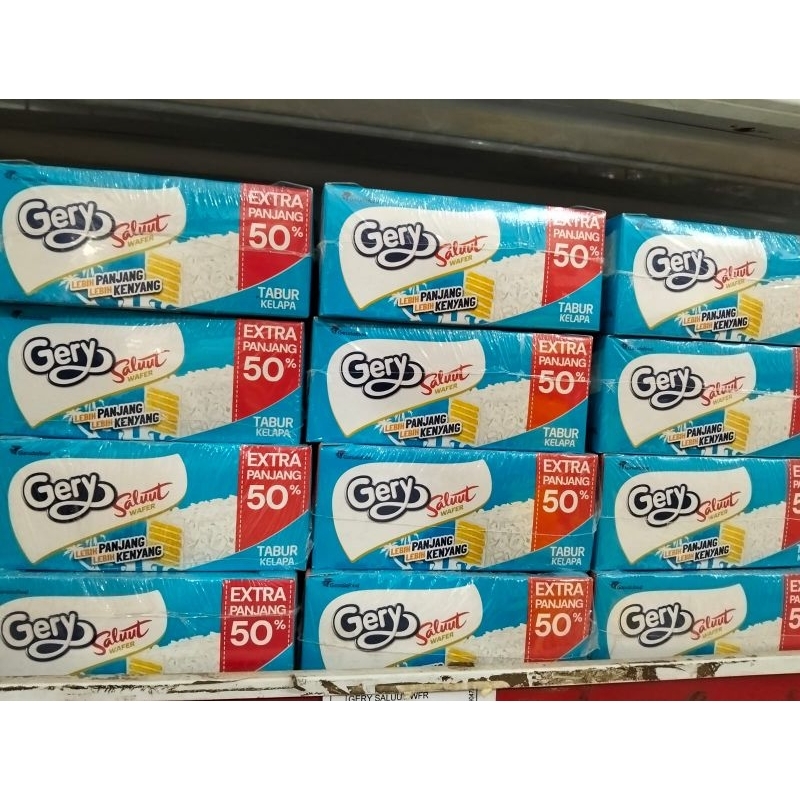 Jual Jajan>Wafer>Gerry Saluut Wafer Kelapa | Shopee Indonesia