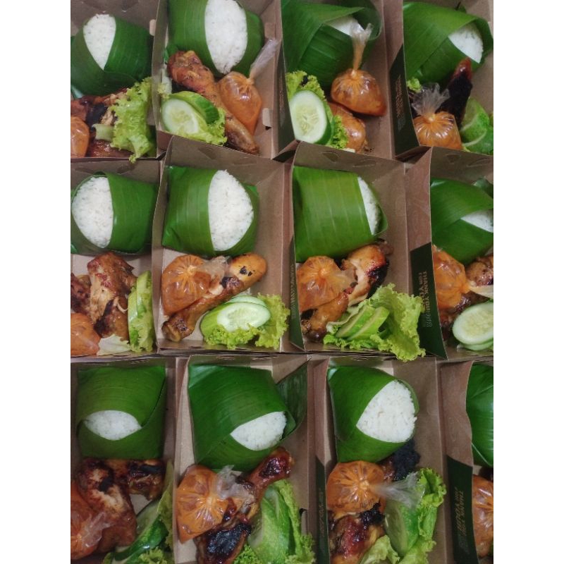 Jual nasi uduk ayam bakar ekonomis (minimal order 10pax) | Shopee Indonesia
