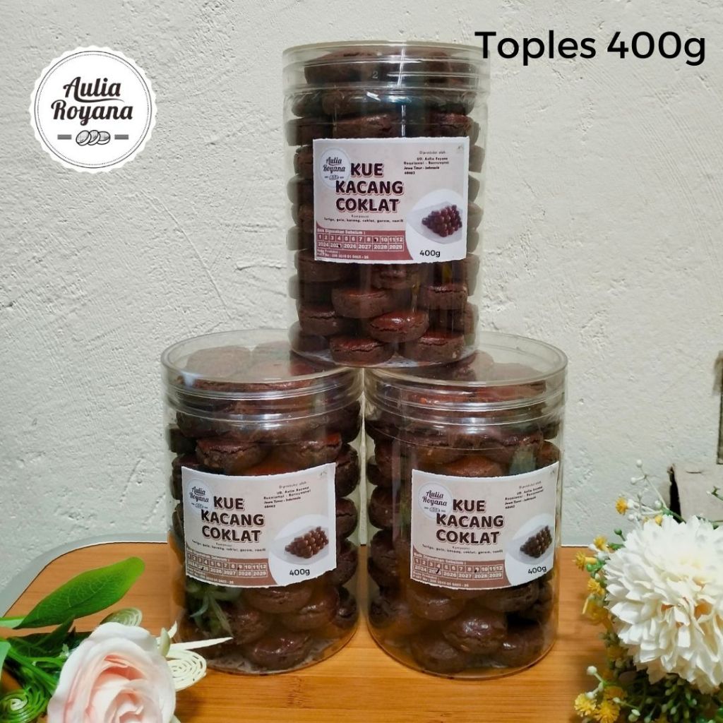 Jual Kue Kacang Jadul Kemasan Toples 400gram Manis Gurih By Aulia ...