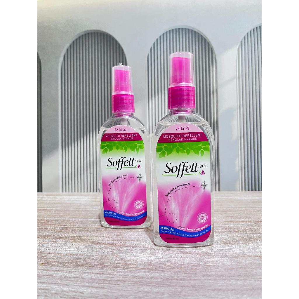 Jual Soffell Spray Bunga Geranium dan Kulit Jeruk 80ml | Soffell ...