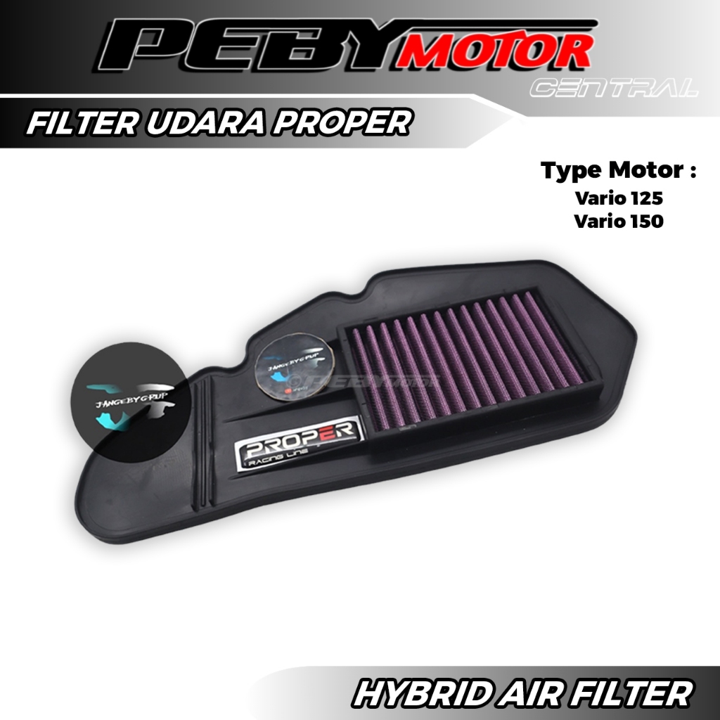 Jual Filter Udara Vario 125 Vario 150 PROPER RACING LINE | Shopee Indonesia