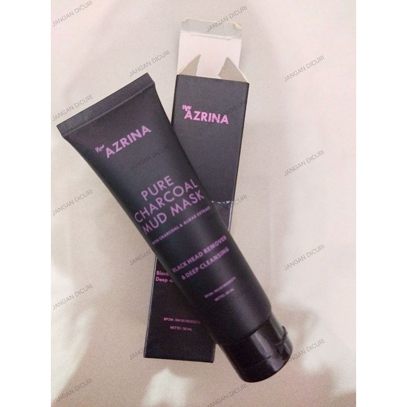Jual Azrina Pure Charcoal Mud Mask 50ML (belum pernah dipakai sama ...