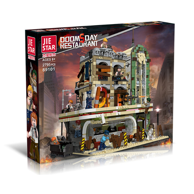 Jual Creator Expert JieStar 89101 Doomsday Restaurant Zombie Theme ...