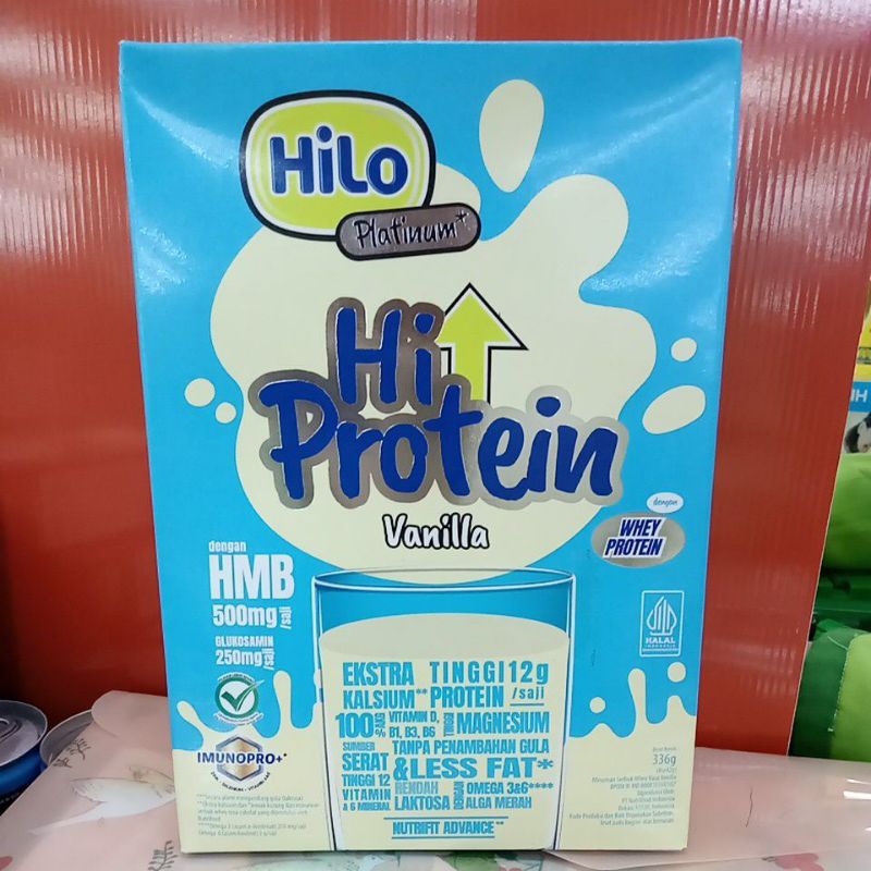 Jual Hilo Platinum Vanilla 336 gr ( 8 sachet ) | Shopee Indonesia