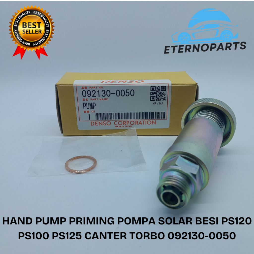 Jual HAND PUMP PRIMING POMPA SOLAR BESI PS120 PS100 PS125 CANTER TORBO 092130-0050 | Shopee ...