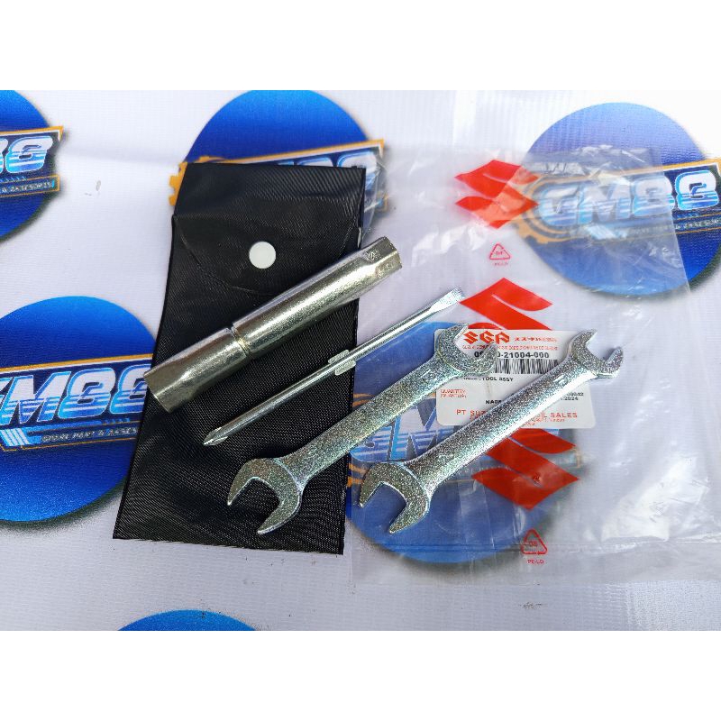 Jual TOOLKIT / KUNCI BUSI SET UNIVERSAL MOTOR 4TAK SATRIA FU 15P ...