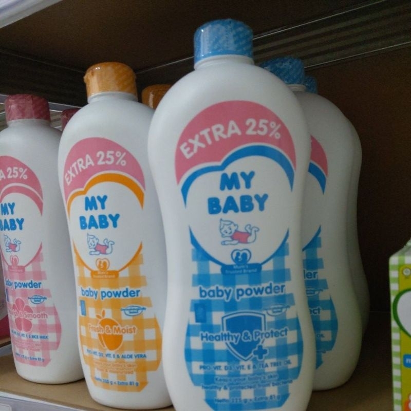 Jual MY BABY Powder Healthy Biru 325 g | Shopee Indonesia