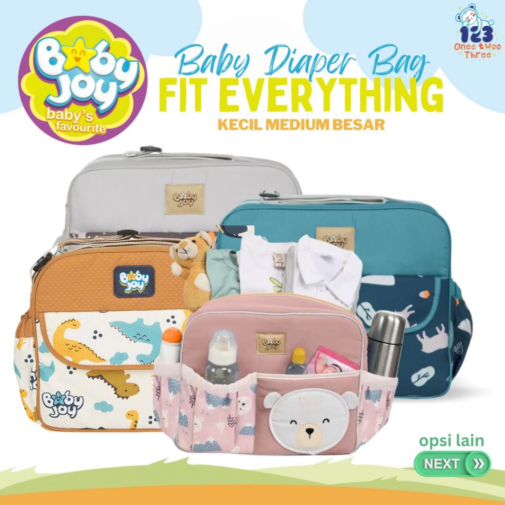 Jual Baby Joy Tas Bayi / Mom's Baby Diaper Bag Keperluan Bawaan Bayi ...