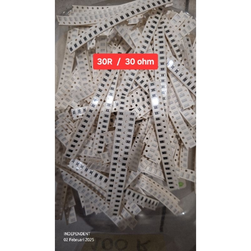 Jual Resistor 30 ohm smd 1206 (20pcs) | Shopee Indonesia