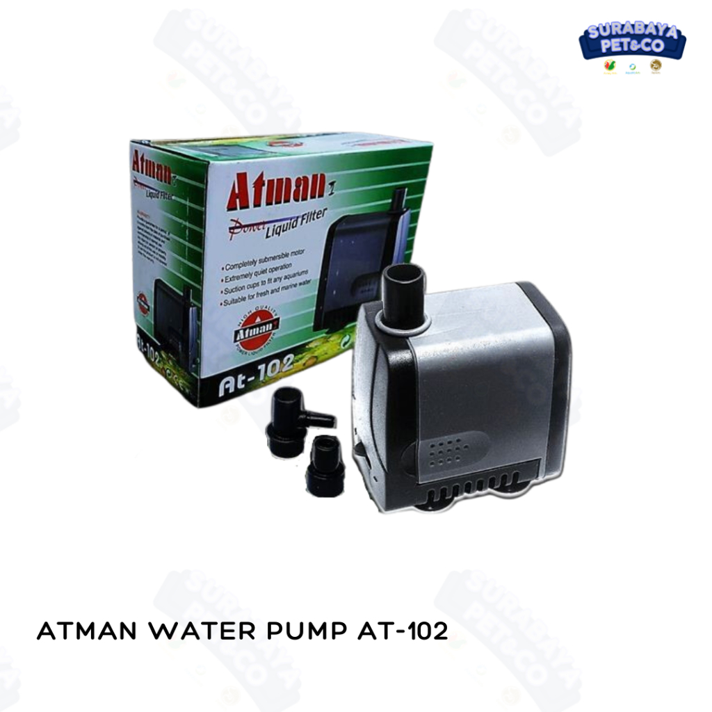 Jual ATMAN AT-102 Pompa Air Aquarium Submersible Water Pump | Shopee ...