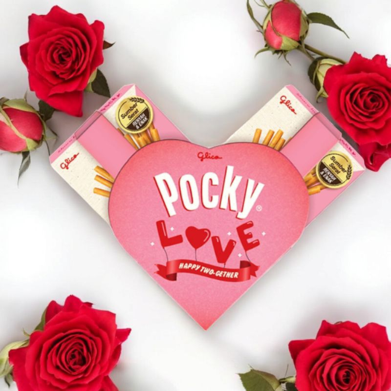 Jual Pocky Love Pack Biscuit Stick Edisi Valentine 2x45g | Shopee Indonesia