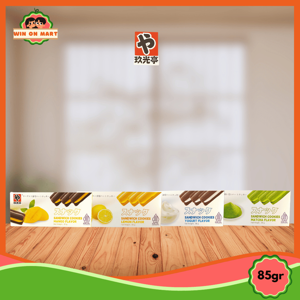 Jual JGT Sandwich Cookies 85gr | Lemon | Mangga | Matcha | Yogurt ...