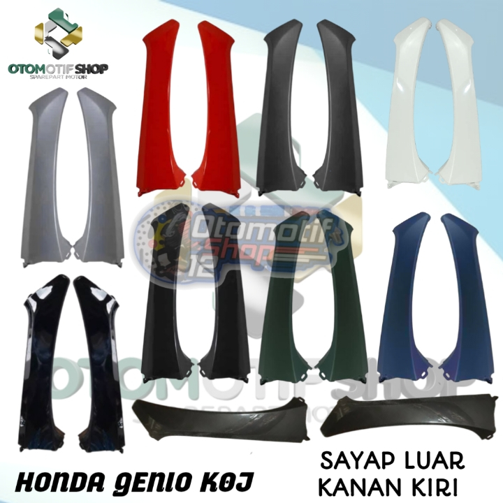 Jual Sayap Depan Kanan Kiri Honda Genio K0J / Legsield Luar Genio 2019 ...