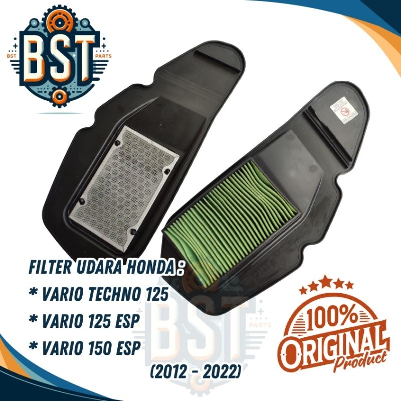 Jual filter udara honda vario techno 125 vario 125 150 kode kzr ...