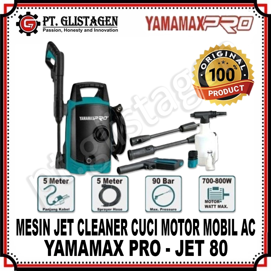 Jual YAMAMAX PRO JET80 Mesin Jet Cleaner Cuci Steam Motor Mobil JET 80 ...