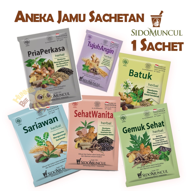 Jual Sidomuncul Jamu Sachetan 1 Sc Sachet Original | Shopee Indonesia
