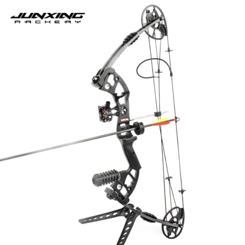 Jual Junxing M131 Compound bow Fishing Bow Hunting Bow | Shopee Indonesia