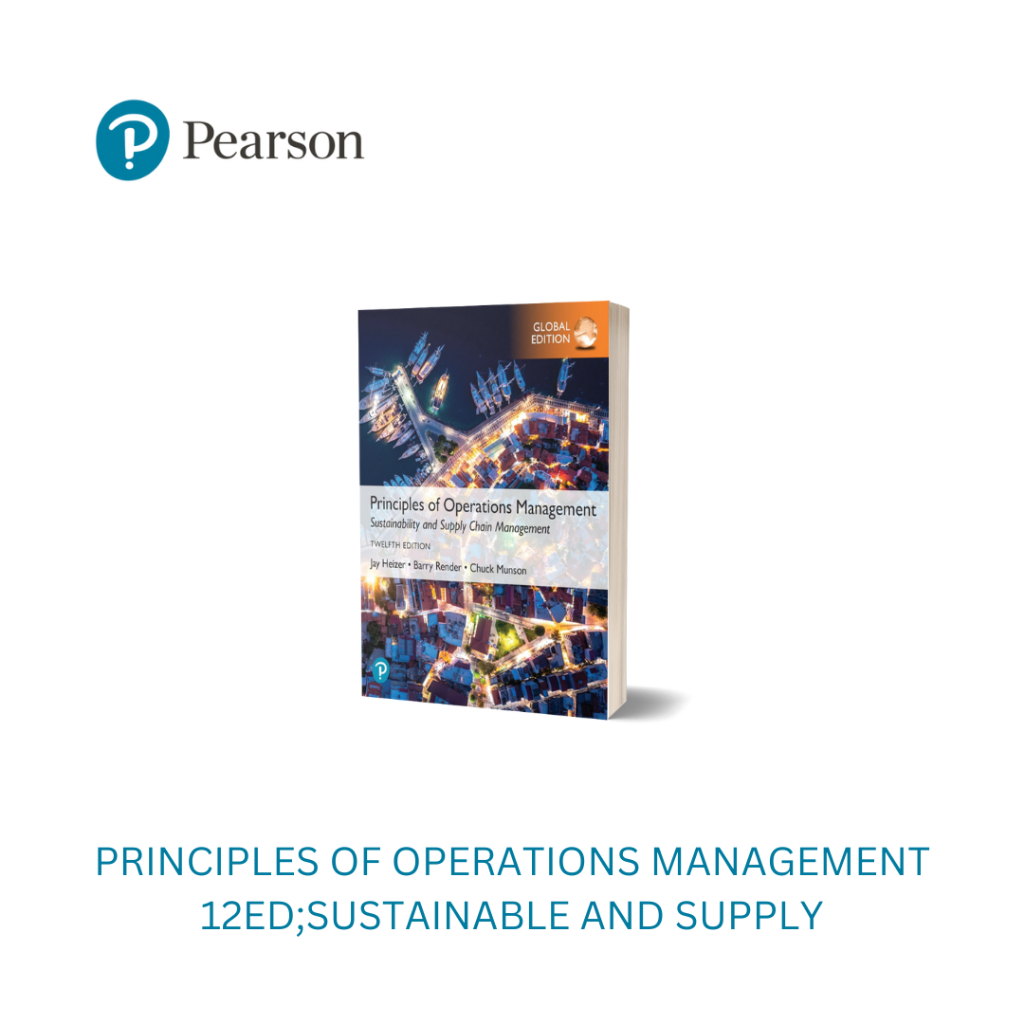 Jual Principles of Operations Management: Sustainability and Supply ...