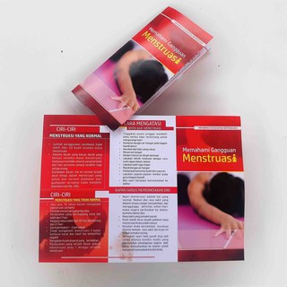 Jual Leaflet / Brosur Menstruasi, Edukasi Remaja tentang Menstruasi, Brosur Menstruasi | Shopee ...